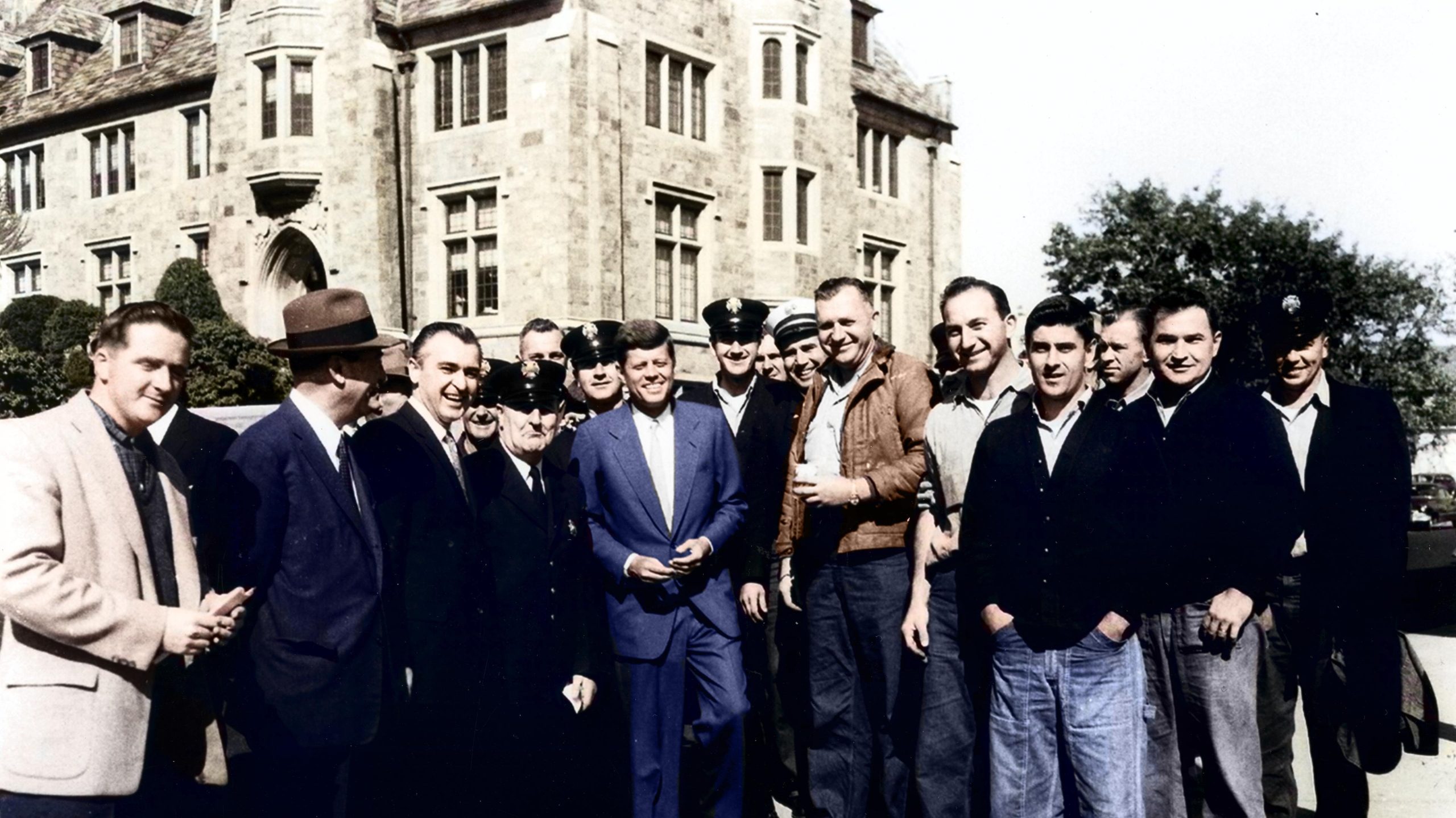 This Day in Norwood History-October 15, 1958-Sen. Kennedy Greets ...